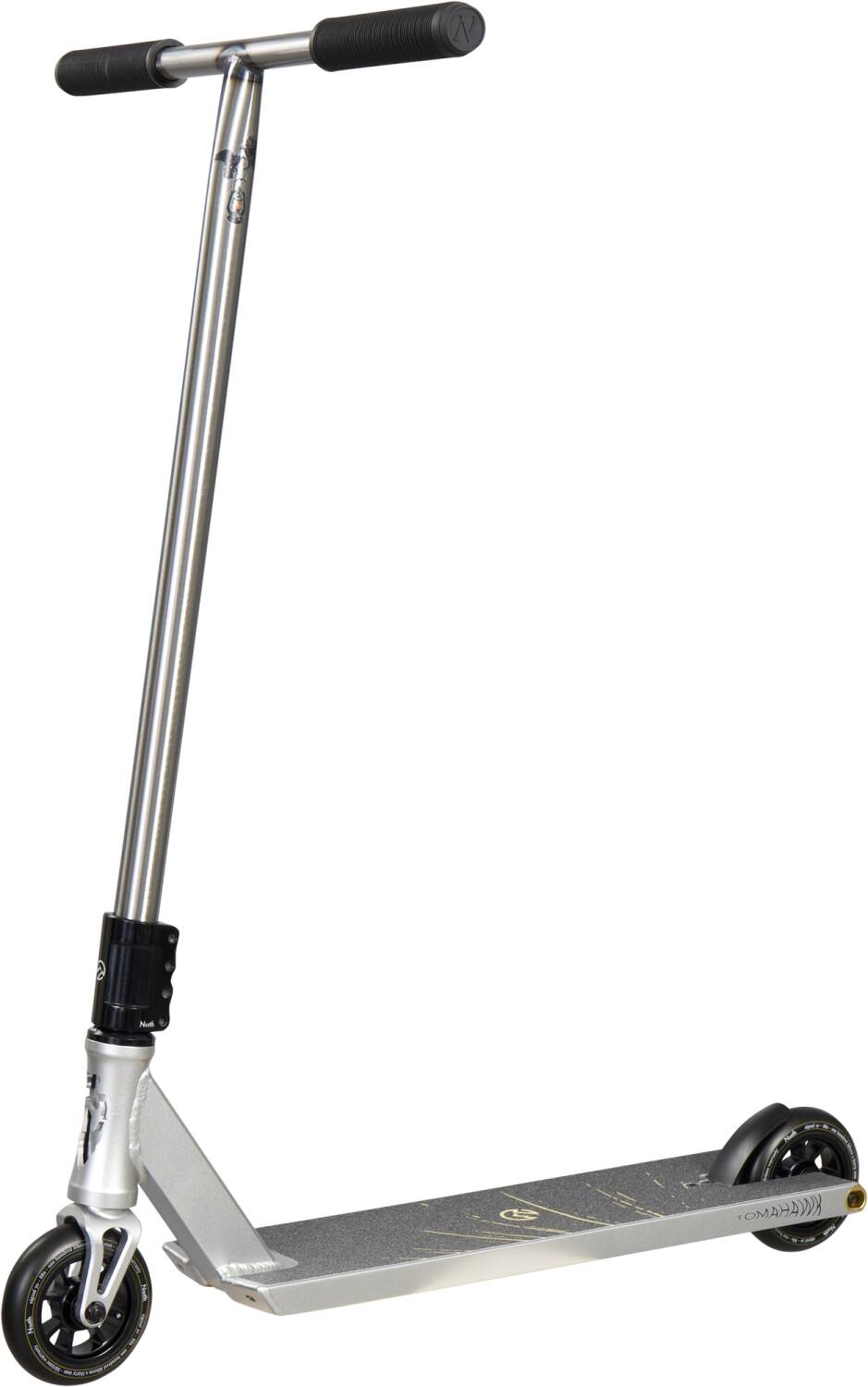North Scooters North Tomahawk Stuntstep (Silver/Black) - Streetsurfshop