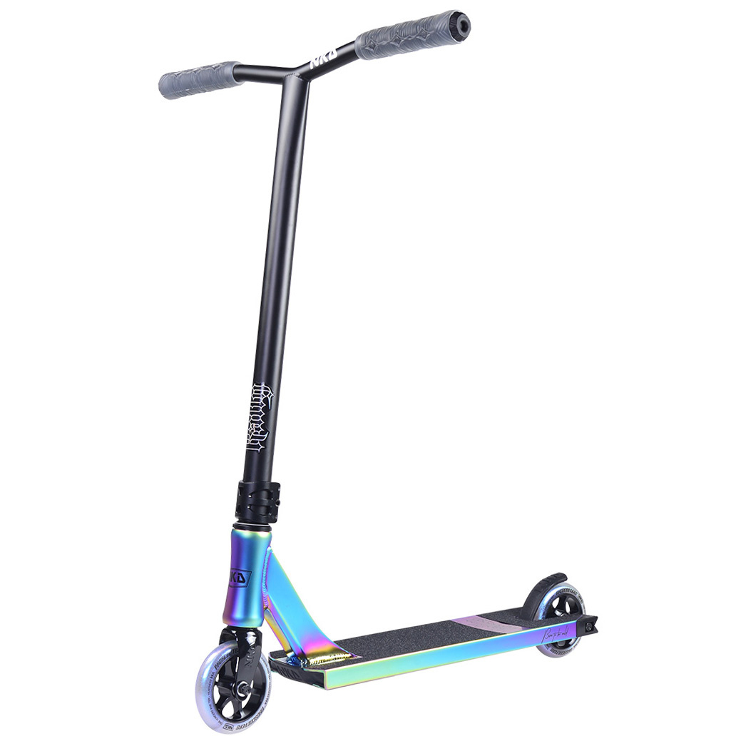 Nkd Rally V4 Stunt Scooter Rainbow