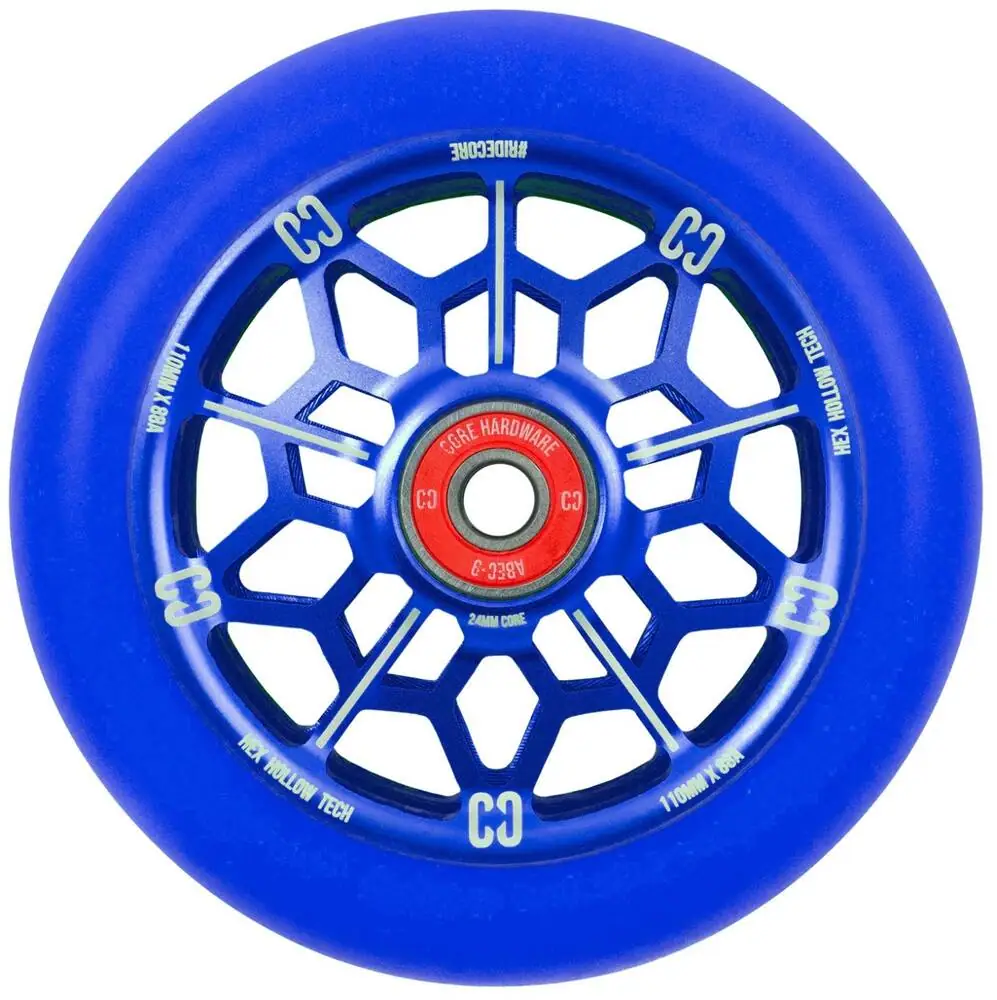 CORE Hollowcore Hex 110 Stunt scooter wheel Navy