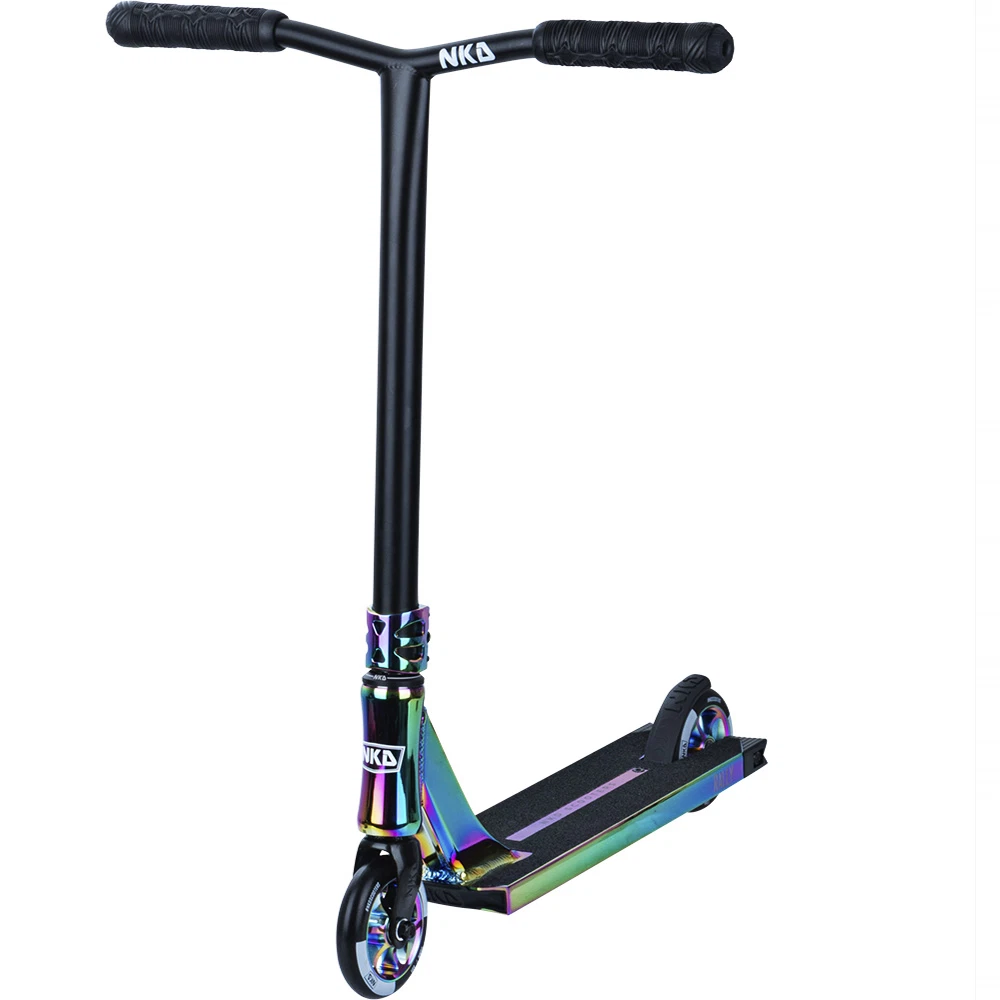 NKD Rally V4 Stuntstep Rainbow 73cm - Streetsurfshop