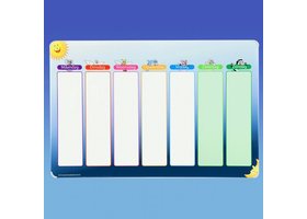 Planbord Blauwe Ster - overzichtelijk planbord voor kinderen ...