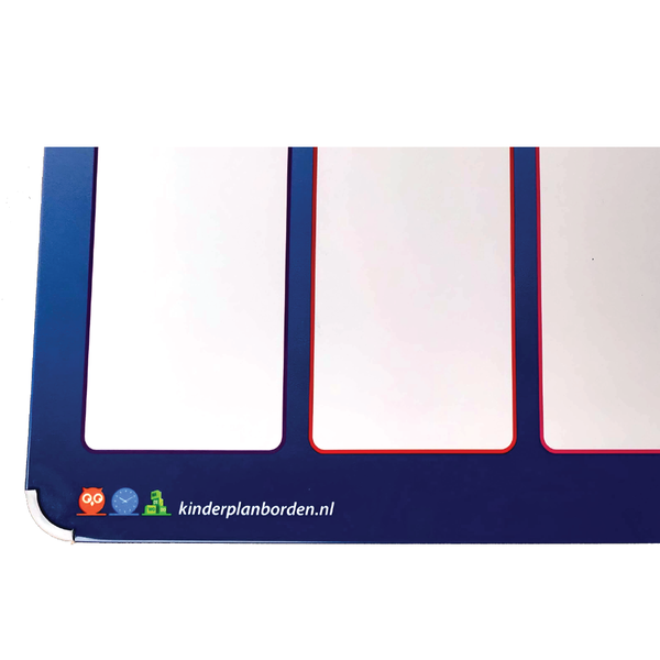 Planbord Blauwe Ster - overzichtelijk planbord voor kinderen ...