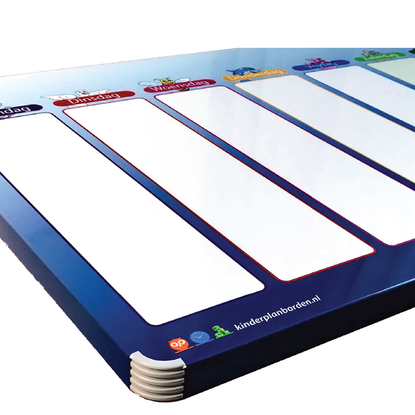 Planbord Blauwe Ster - overzichtelijk planbord voor kinderen ...