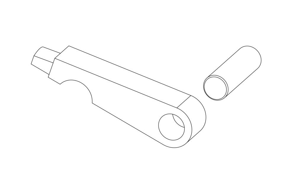 Silverback Silverback FAST Hop Up Unit SRS Arm & Pin - Skirmshop