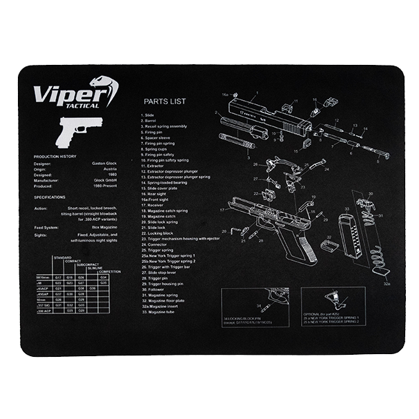 Viper Viper Gun Tech Mat - G Series Style - Skirmshop