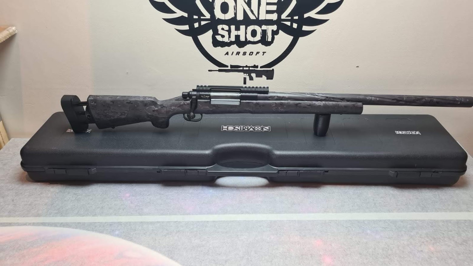 One shot airsoft One Shot Airsoft Gun Skin SSG24/Mod24 Multicam Black ...