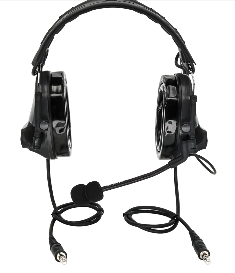 Tac-sky Tac-Sky Comtac III Dual-Pass Headset (Silicone Earmuffs ...