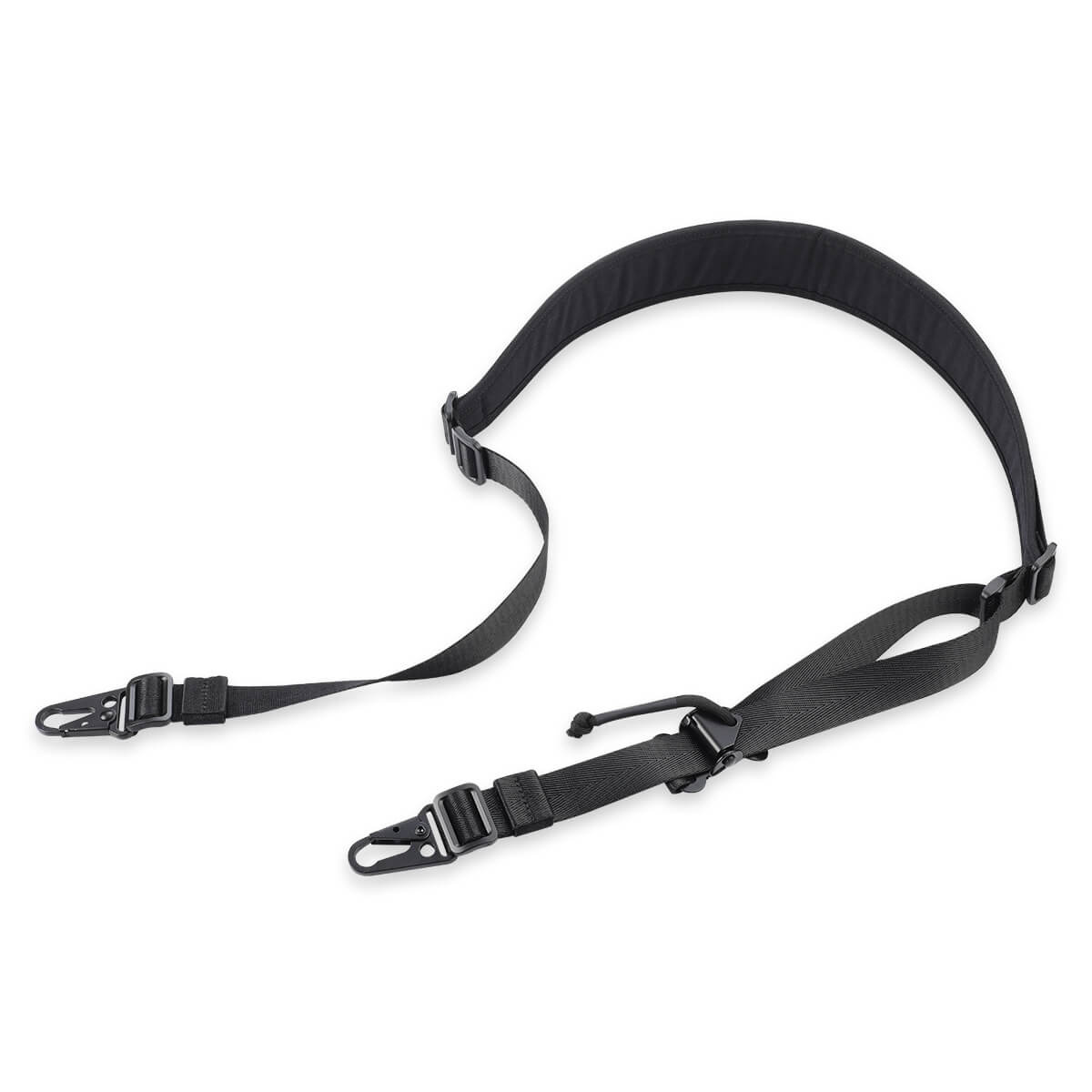 Amomax Quick Adjustable Padded Two Point Sling with HK Style Clip ...