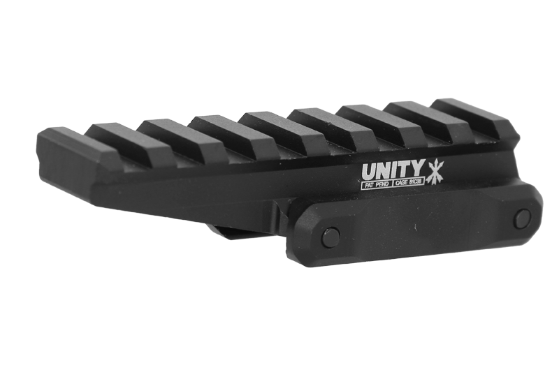 Wadsn Optic Riser (Logo) – Black - Skirmshop