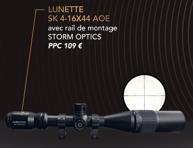 Storm Scope SK 4-16x44 AOE With Mounts STORM OPTICS - Skirmshop