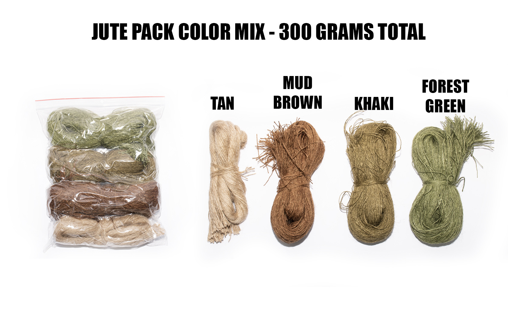 Scg Jute - Color mix - Skirmshop