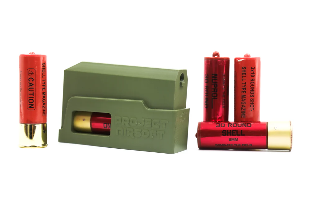 Project airsoft Project Airsoft TAC-41 to Shotgun Shell Magazine ...