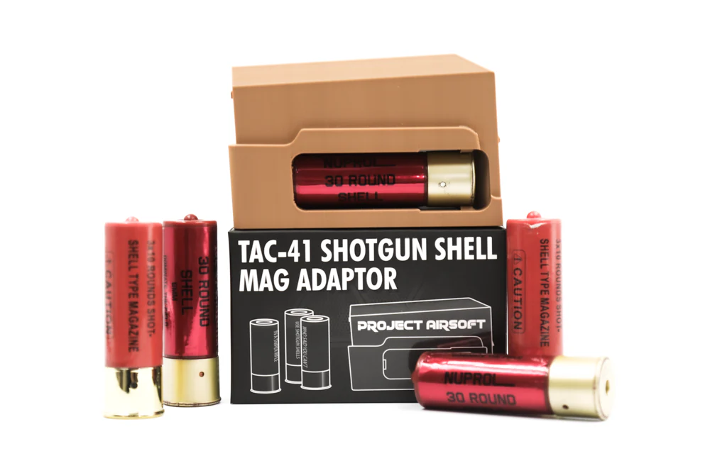 Project airsoft Project Airsoft TAC-41 to Shotgun Shell Magazine ...
