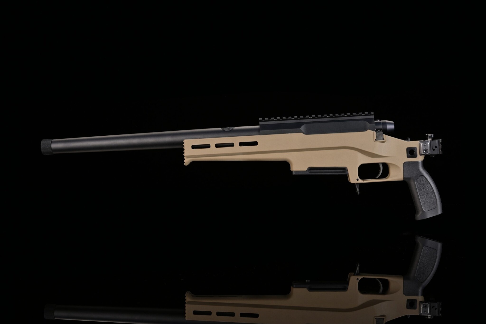 Silverback TAC-41L Bolt Action Rifle, Lite chassis, no stock, FDE – F ...