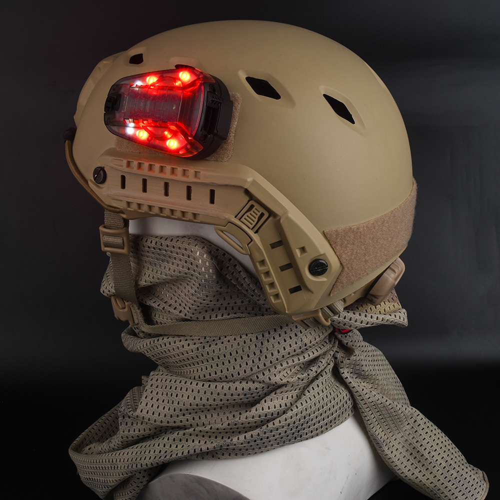 Wadsn HEL-STAR 6 IR- GEN III Helmet Marker - DE - RED LIGHT - Skirmshop