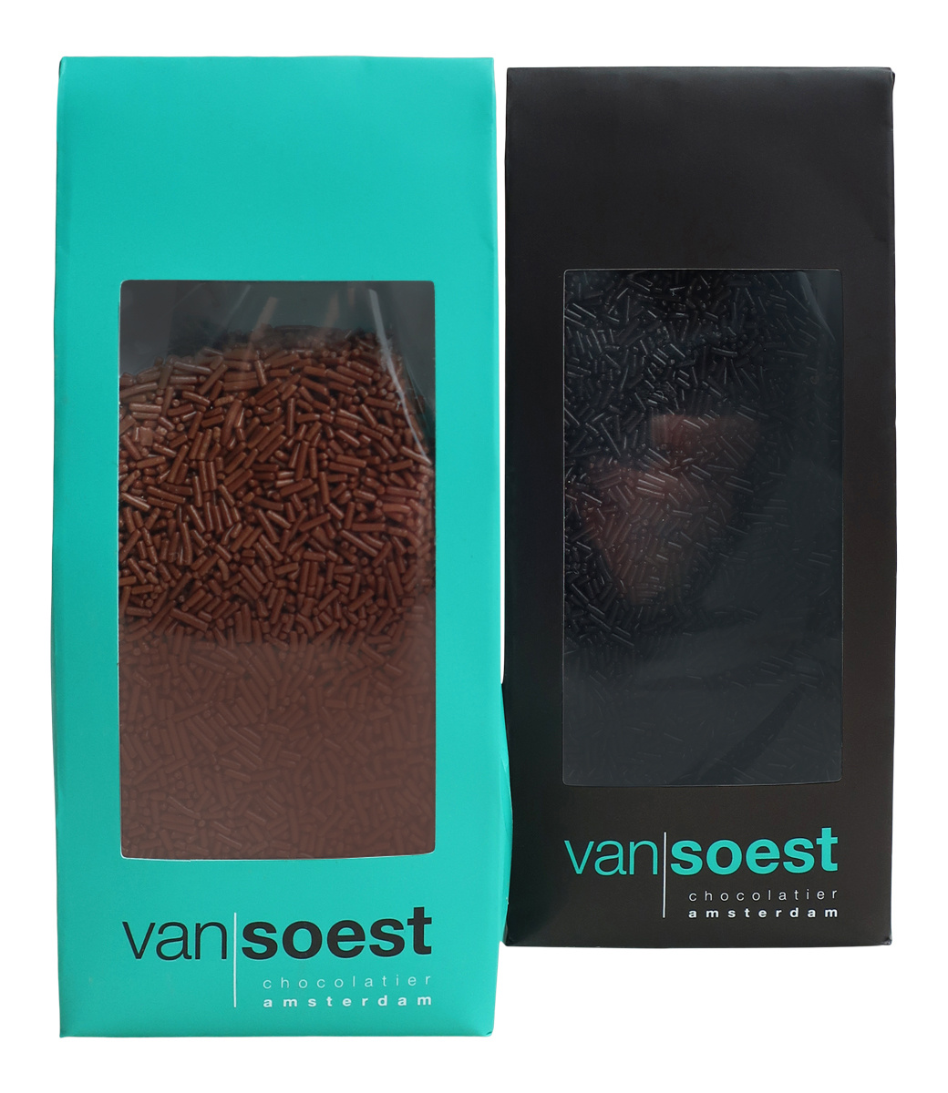 CHOCOLADE HAGELSLAG - Van Soest Chocolatier