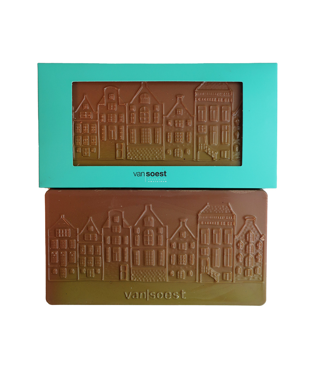 PISTACIO KANAFEH CHOCOLATE BAR - Van Soest-Amsterdam