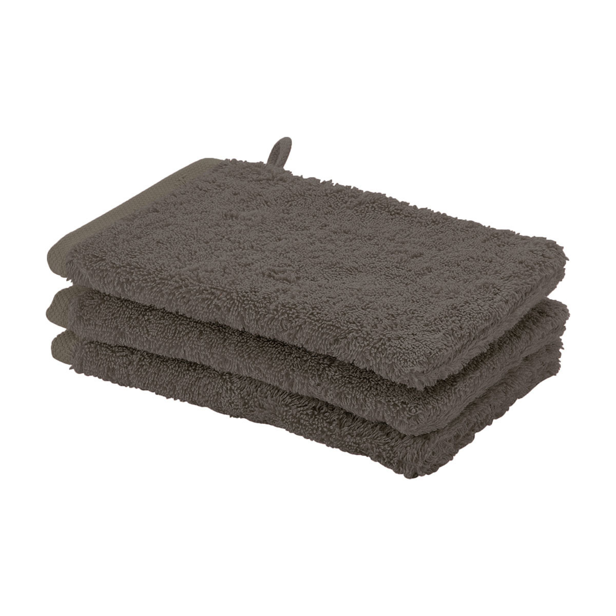 Aquanova LONDON washcloth Ash set/6 - 16x22 cm | Next day delivery ...