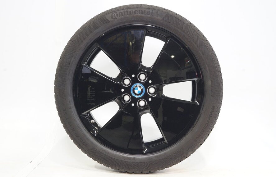 BMW i3 19 inch velgen 427 + Winterbanden Continental Origineel - JD ...