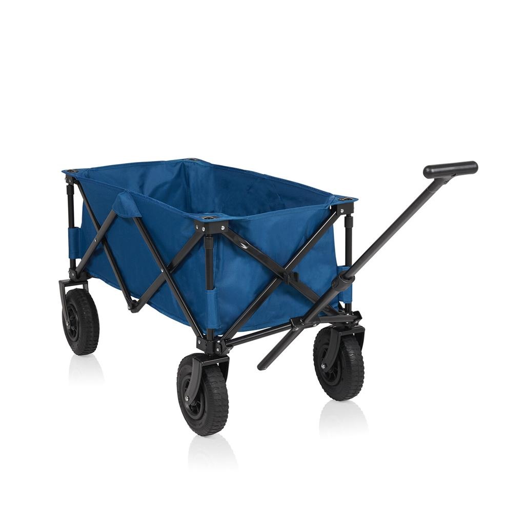 Opvouwbare bolderkar met luchtbanden | Zeer klein op te vouwen! - Bolderkar-shop