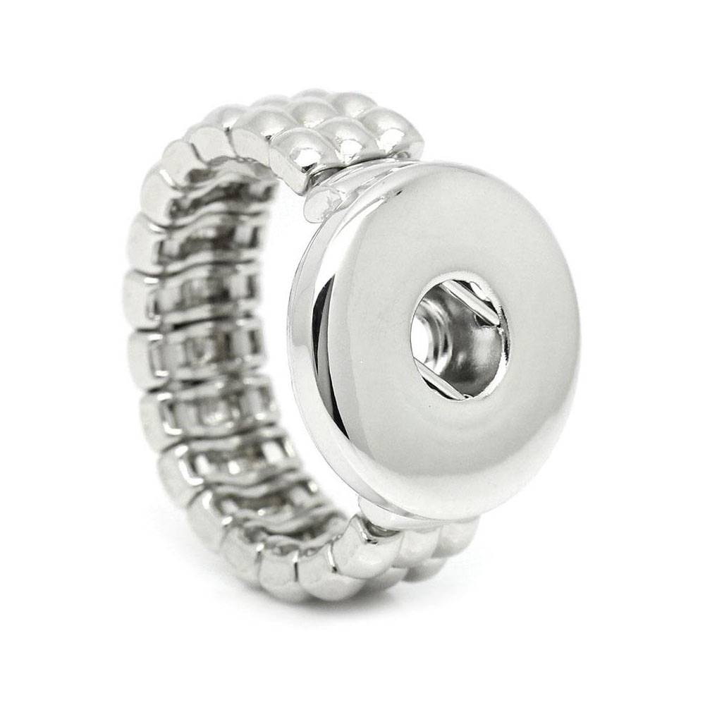 Clicks flexibele ring zilverkleurig - Shoppé | Mooi & Persoonlijk