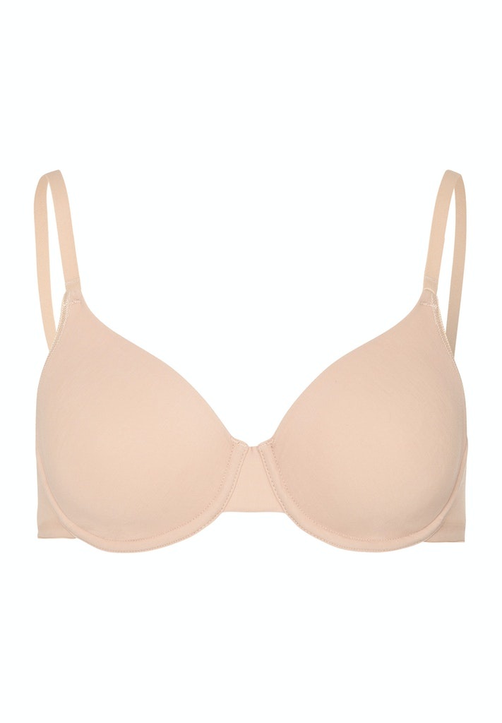 Cotton Sensation U/Wire Bra Beige (071363) - HANRO | Luxurieus ...