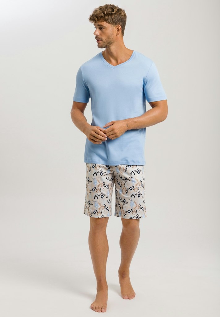 Night & Day Short Pajama Gradient Print (075107) - HANRO | Luxurieus ...