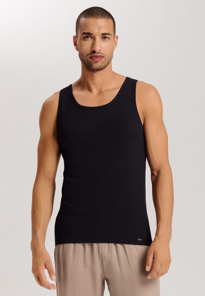 Cotton Essentials Tank Top Black (073111) - HANRO | Luxurieus ...