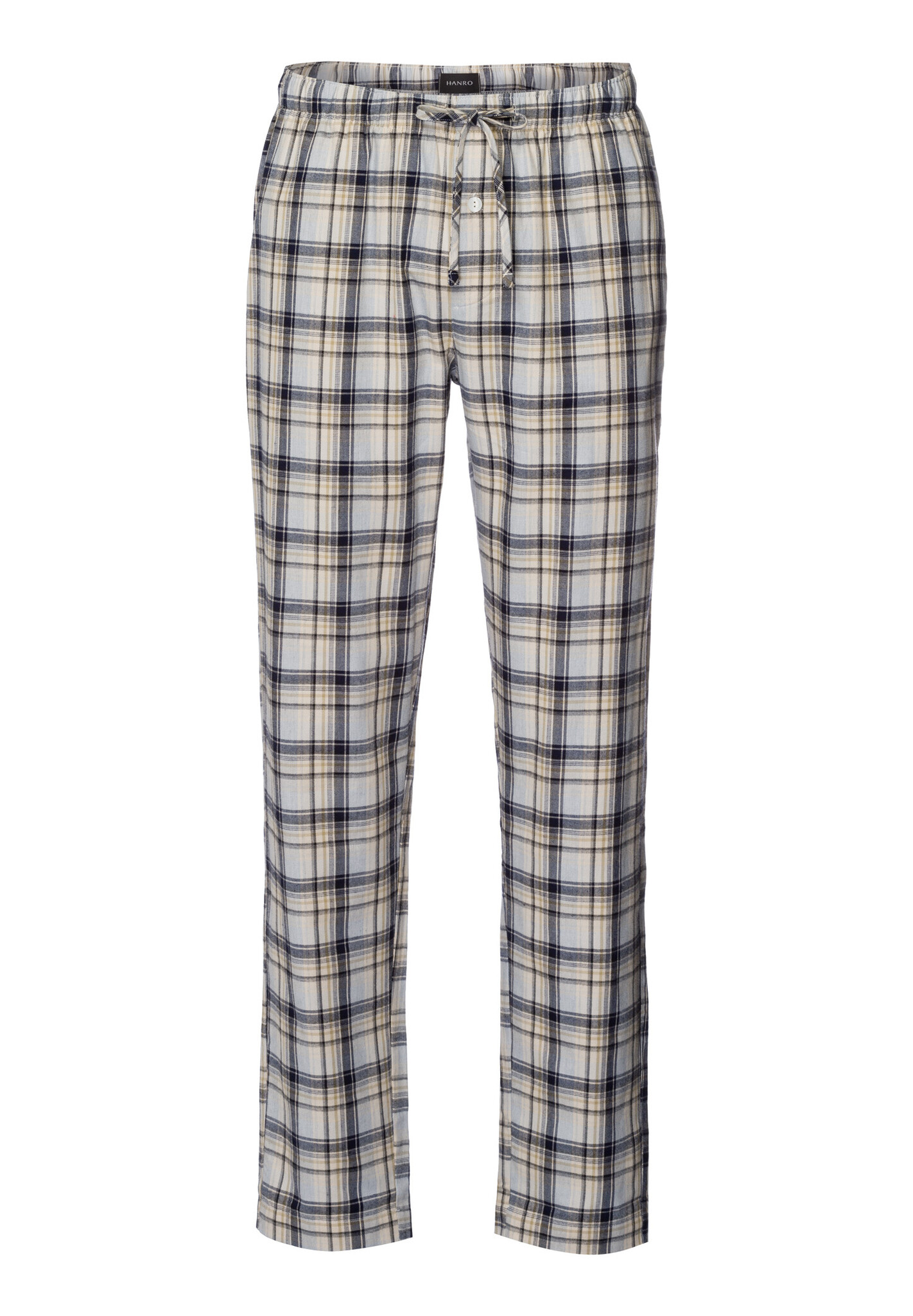 HANRO Cozy Comfort Long Pants Cardamom Check - HANRO | Luxurieus ...