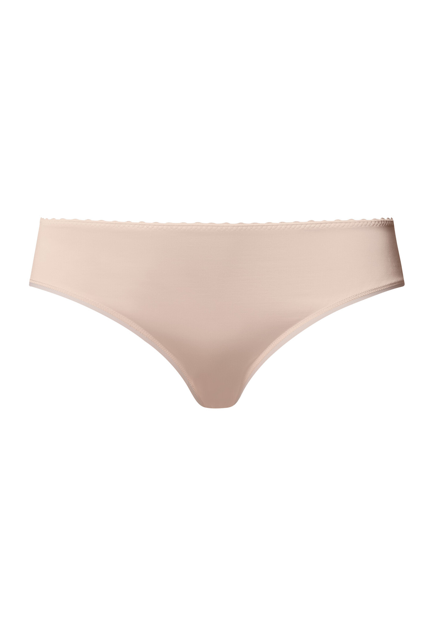 HANRO Satin Deluxe Mini Brief Natural - HANRO | Luxurieus | Ondermode ...