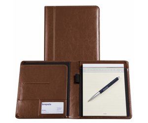 A5 schrijfmap Brepols Palermo lederlook - Lederonline