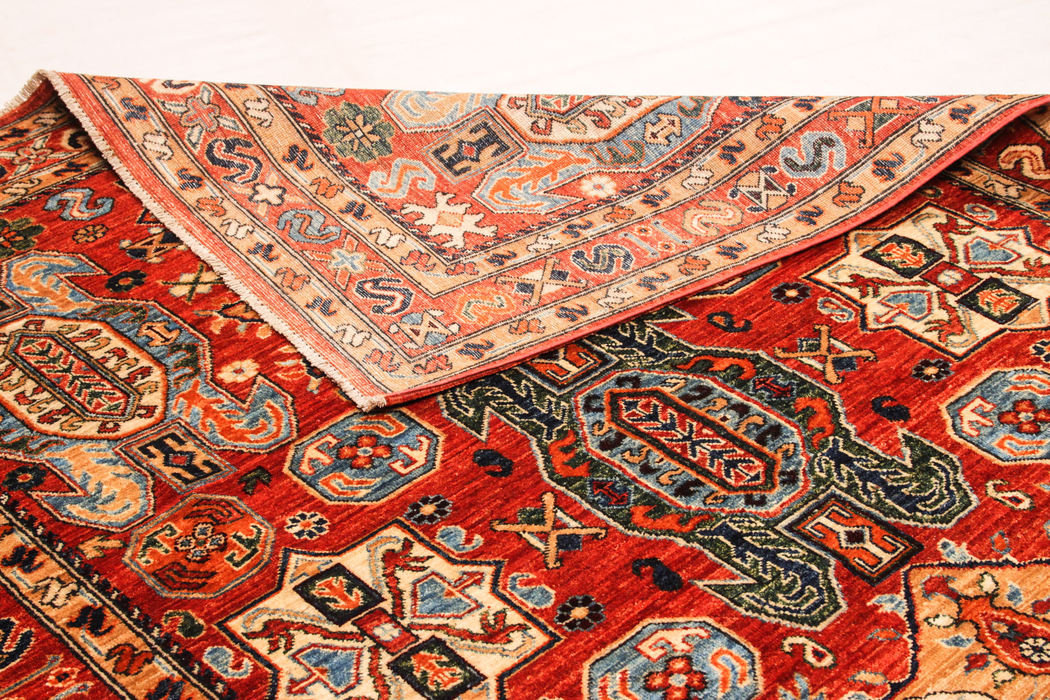 super fijn oriental kazak vloerkleed 238x174 cm - Kelimshop.com ...