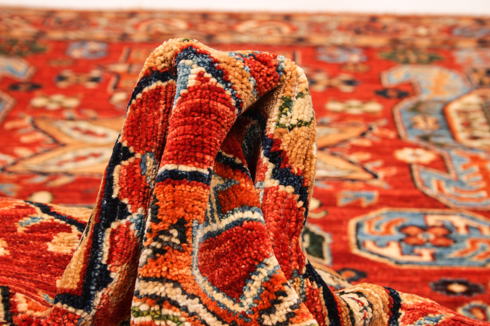 super fijn oriental kazak vloerkleed 238x174 cm - Kelimshop.com ...