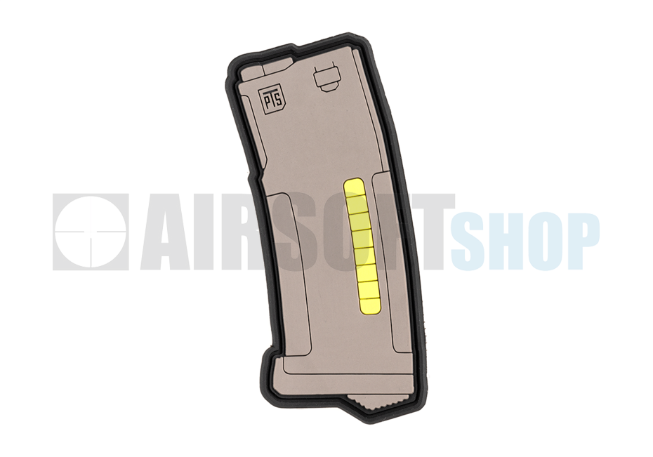 PTS 3" EPM PVC Patch (Dark Earth). - AIRSOFT.SHOP