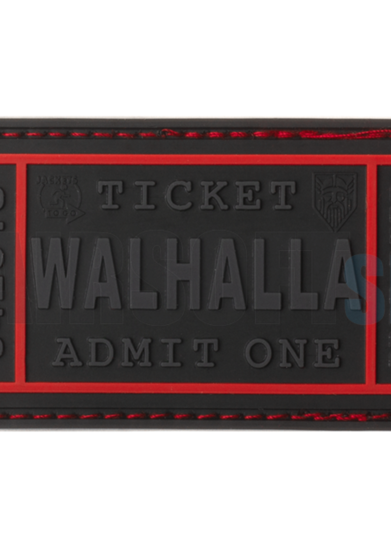 JTG Large Walhalla Ticket PVC Patch (Blackops). - AIRSOFT.SHOP