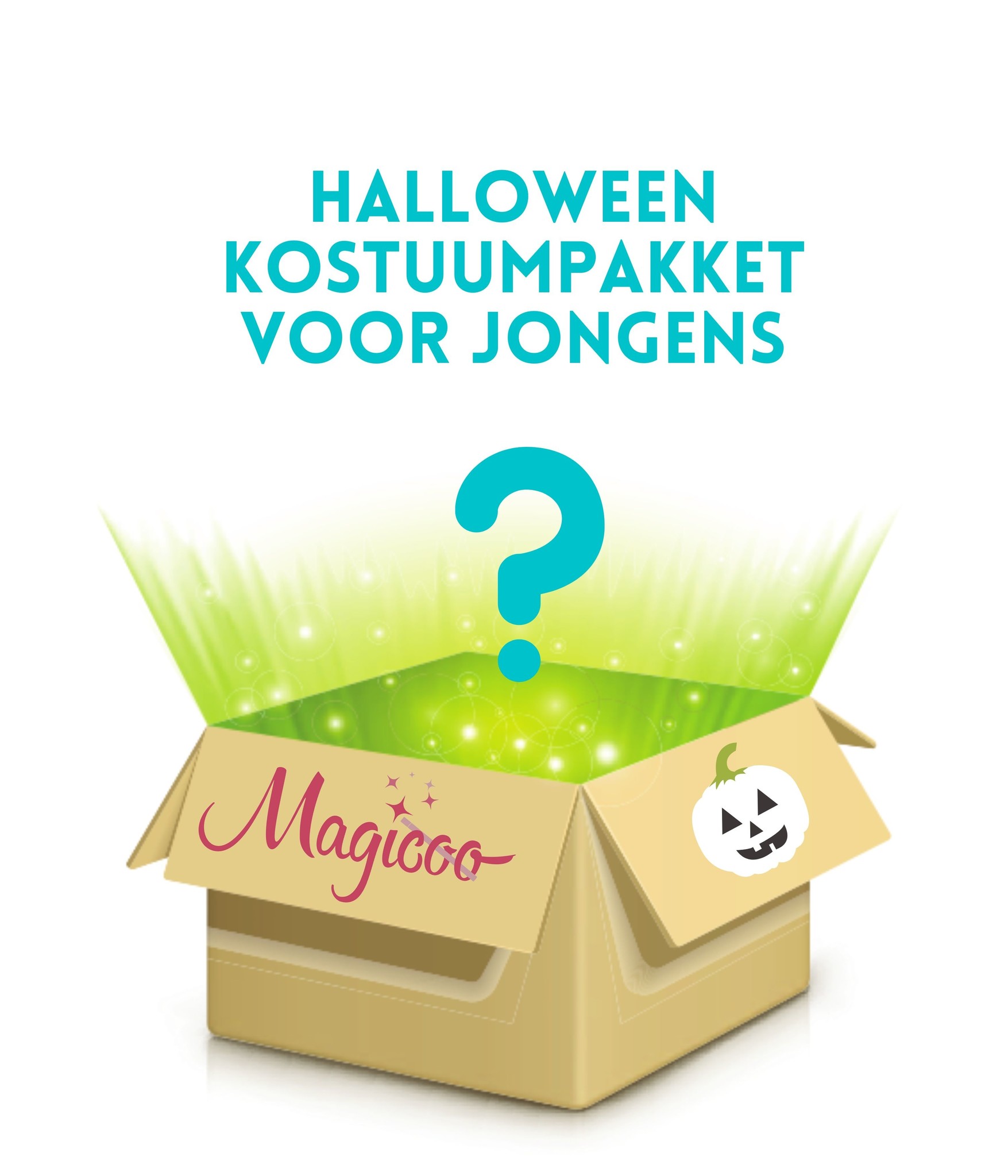 Kostuumpakket met 4 Halloween kostuums Jongens - Magicoo