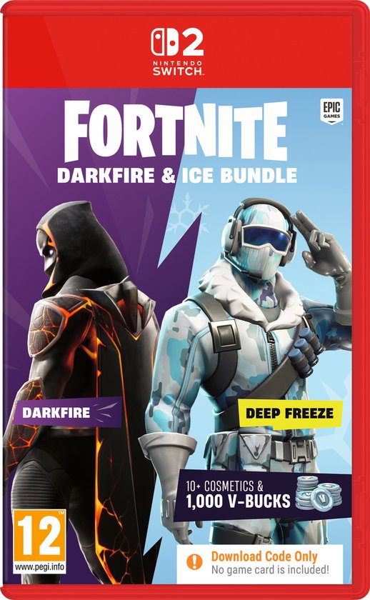 Epic Games Nintendo Switch 2 Fortnite Darkfire & Ice Bundle (Code in ...