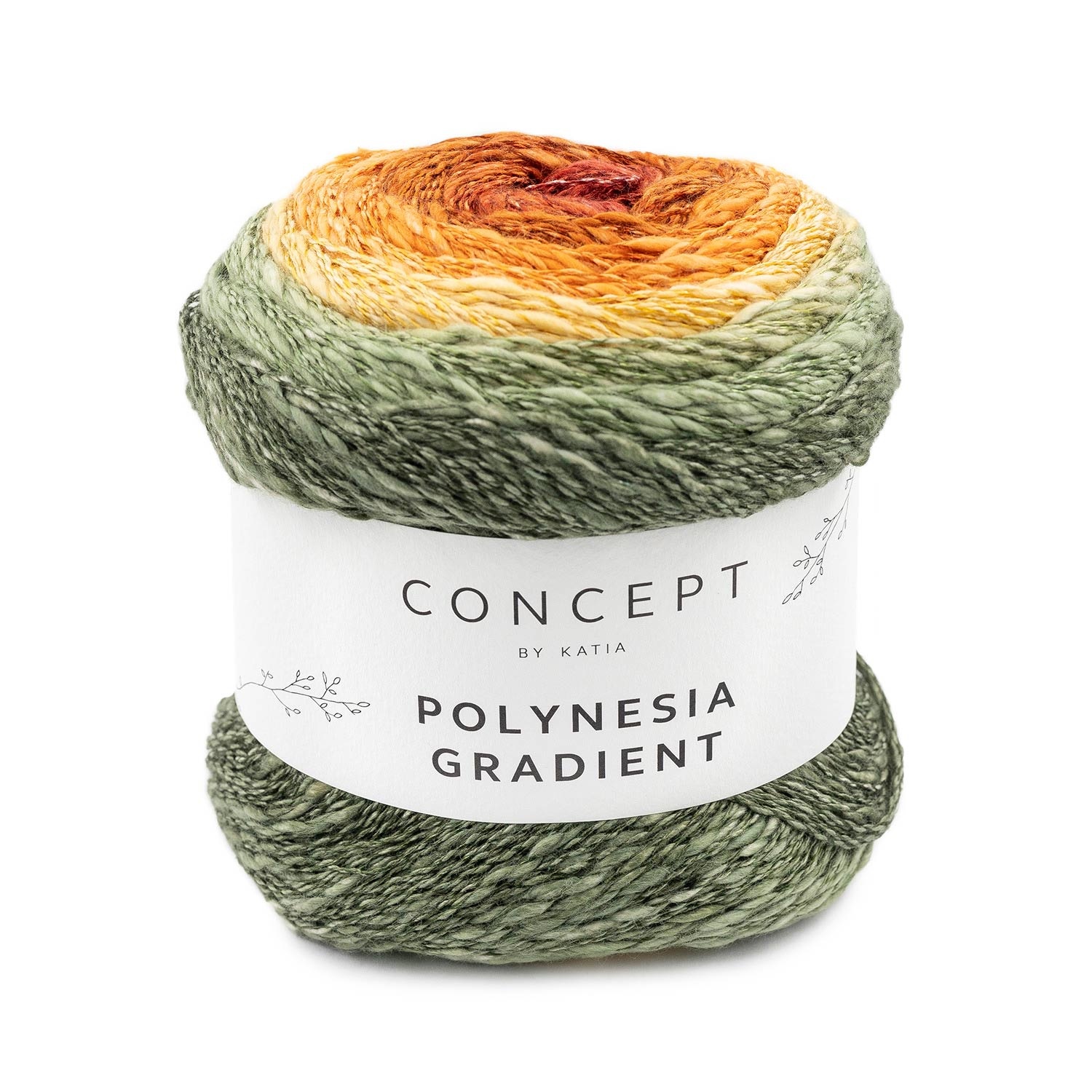 Polynesia Gradient 302 Kaki-Pastel Geel-Bruin - Wolwinkel Filomena