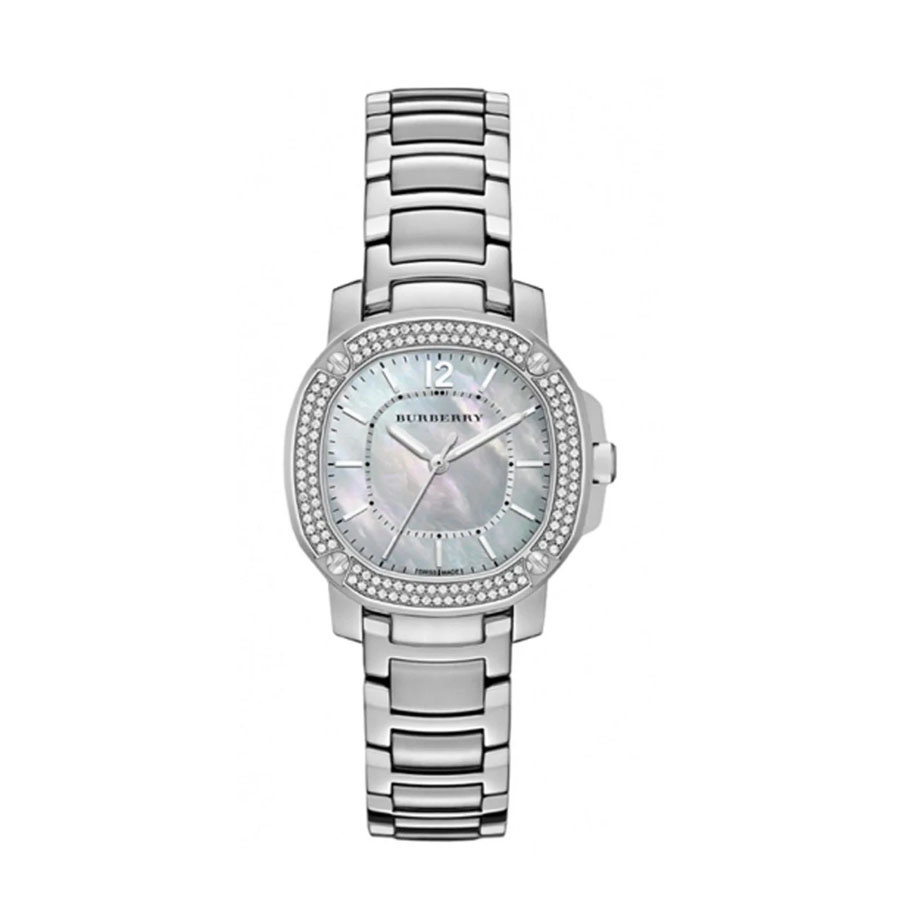 Burberry The Britain Diamonds Mother of Pearl BBY1801 - Luxuryuhren.ch