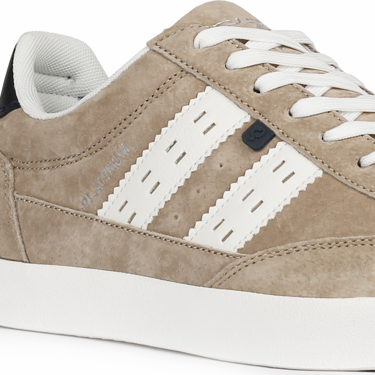 Heren Sneaker Platinum - Zand/Wit - Q1905