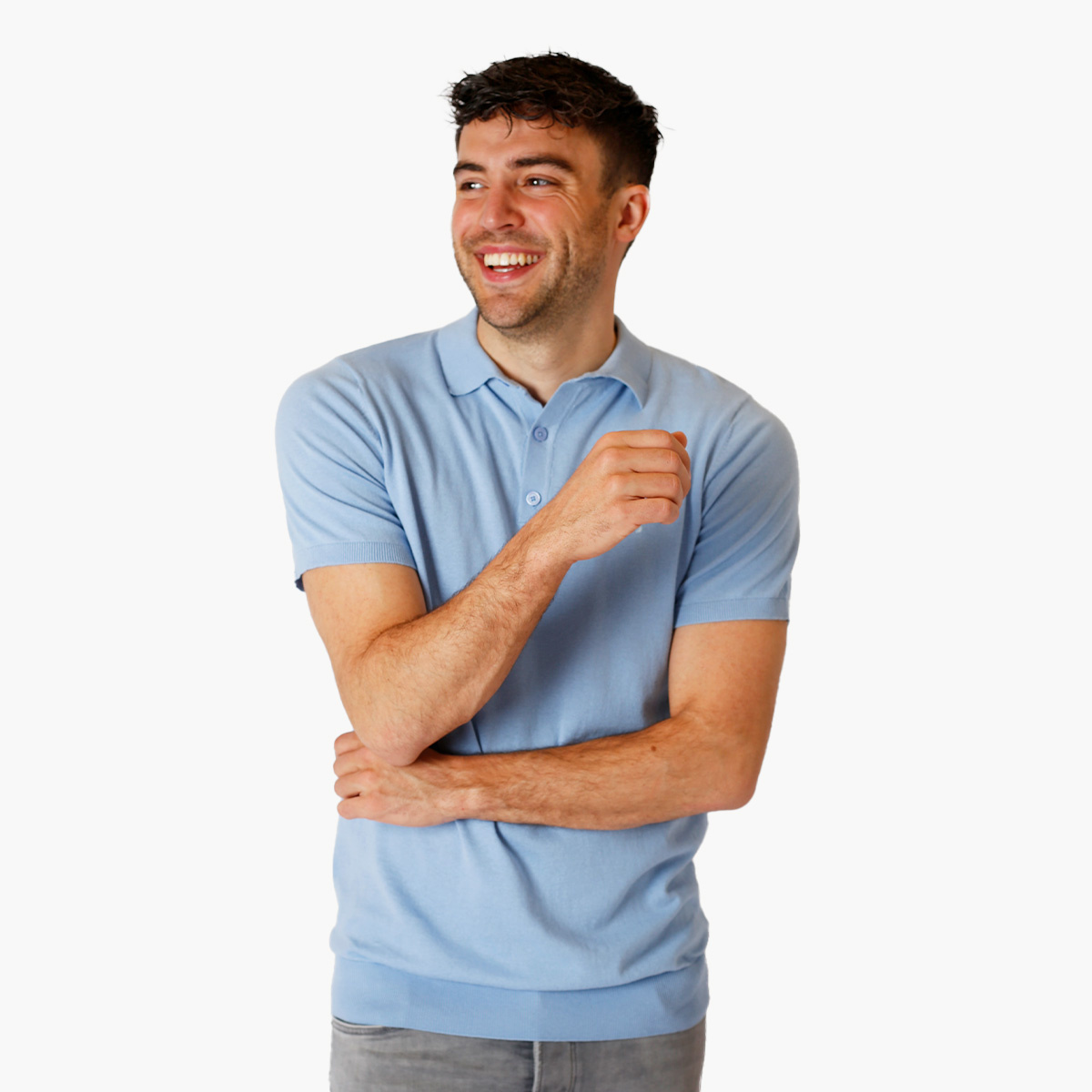 Men's Polo Hessum - Morning Blue | Q1905 - Q1905.com