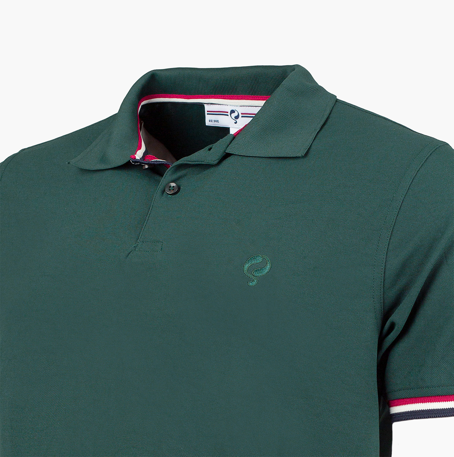 Men's polo Matchplay - Deep green | Q1905 - Q1905.com