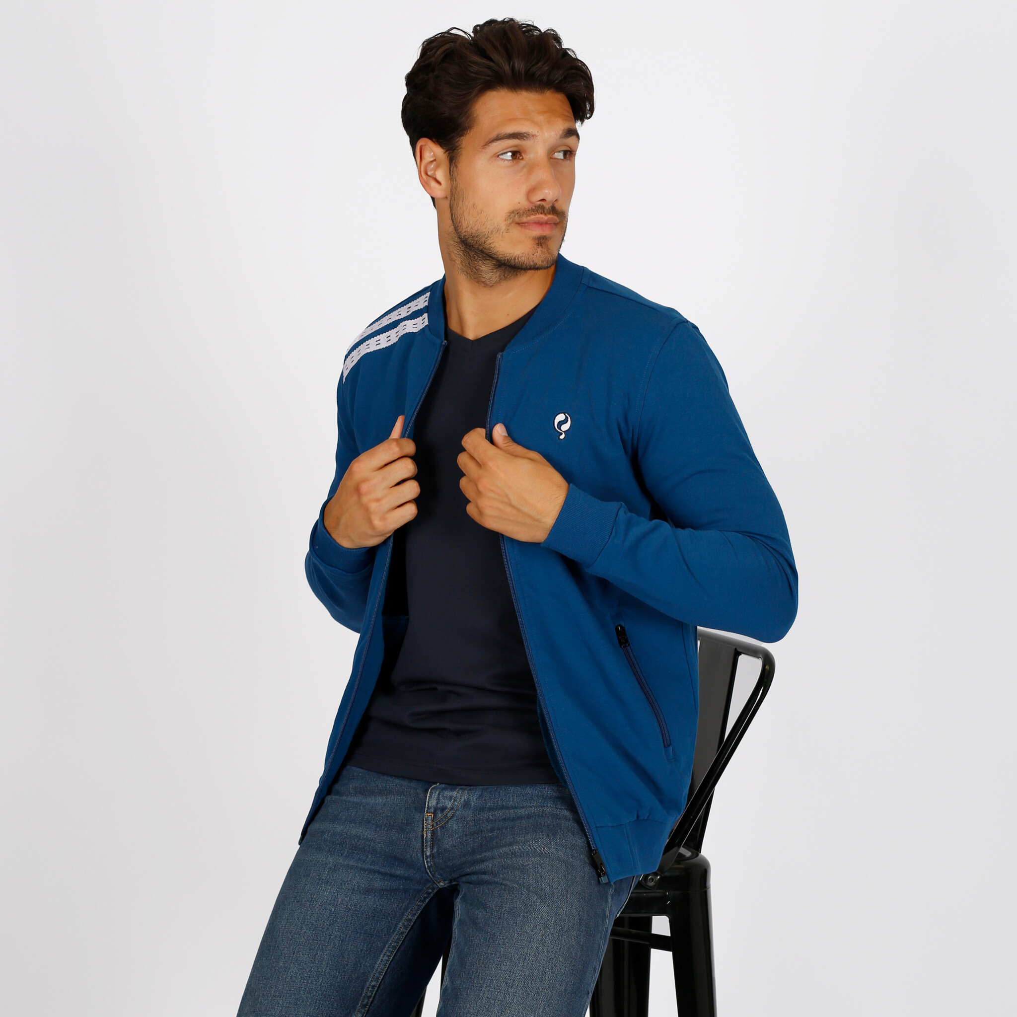 Heren Vest Tirns - Diepblauw | Q1905 - Q1905
