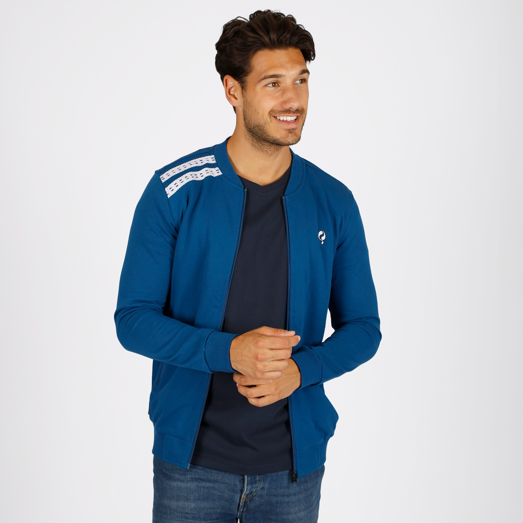 Heren Vest Tirns - Diepblauw | Q1905 - Q1905
