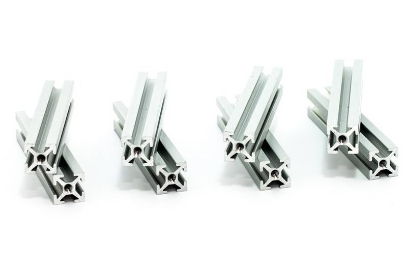 60mm (8p) clear MakerBeam - MakerBeam