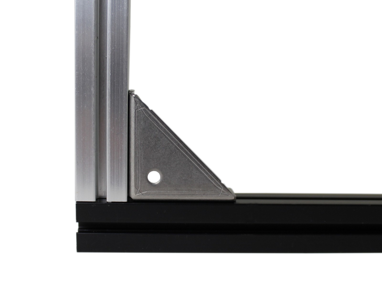 Triangular inner corner bracket - MakerBeam