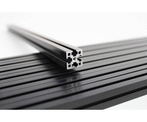 4 pieces of 360mm black MakerBeamXL - MakerBeam