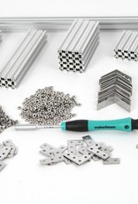 MakerBeam Regular Starter Kit Clear - MakerBeam