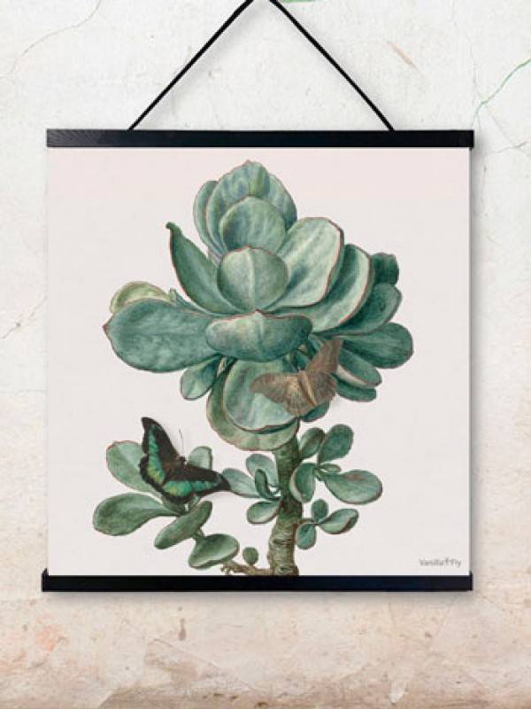 Retro Poster Vetplant 50x50cm | Vanilla Fly | grote collectie NSD ...