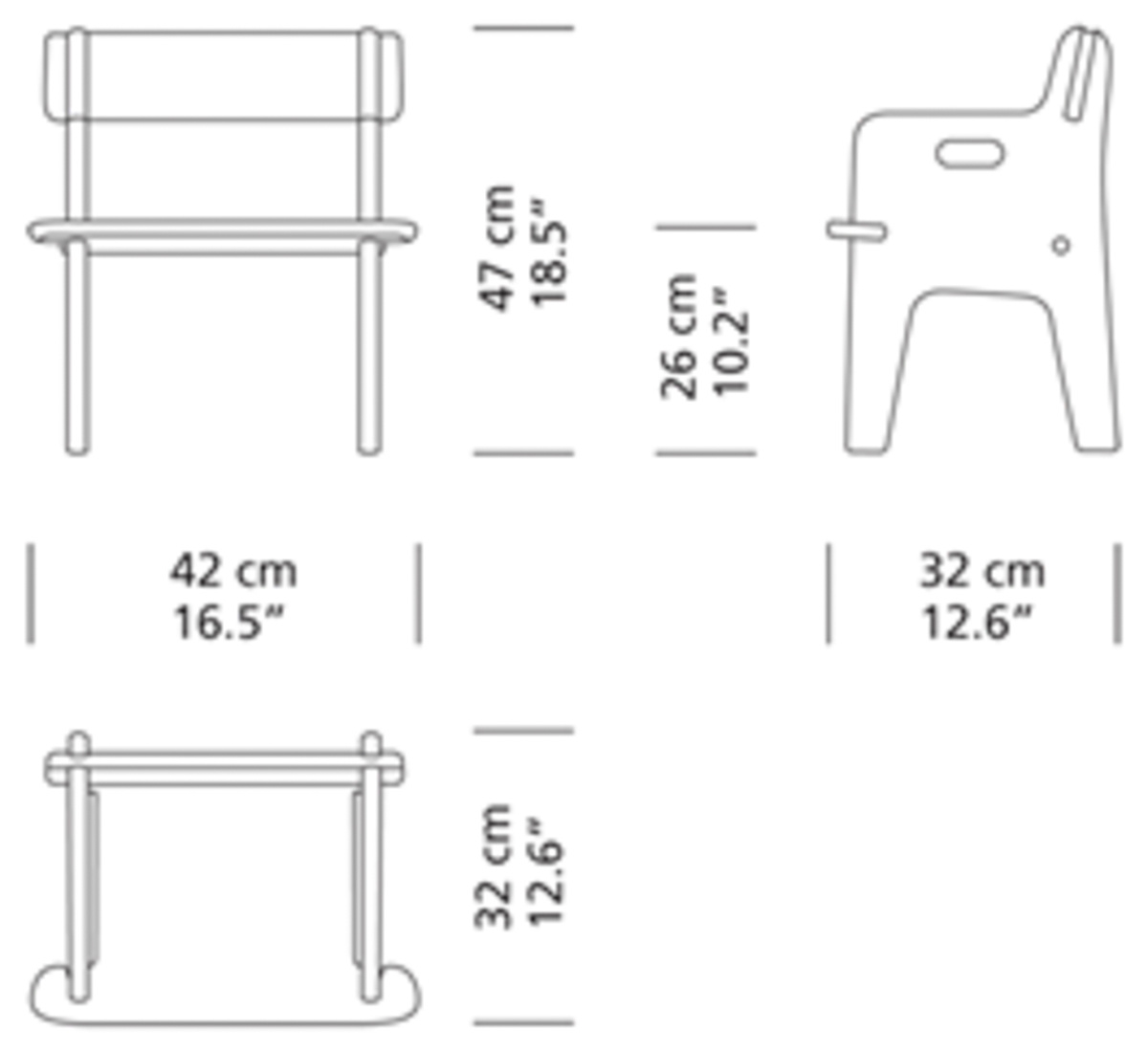 CH410 Peters Chair design child seat nursery by Carl Hansen & Søn ...